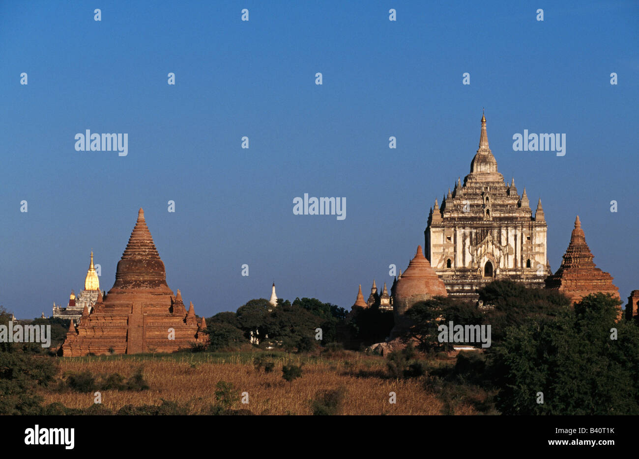 Thatbyinnyu temple in Bagan, Myanmar Stock Photo - Alamy