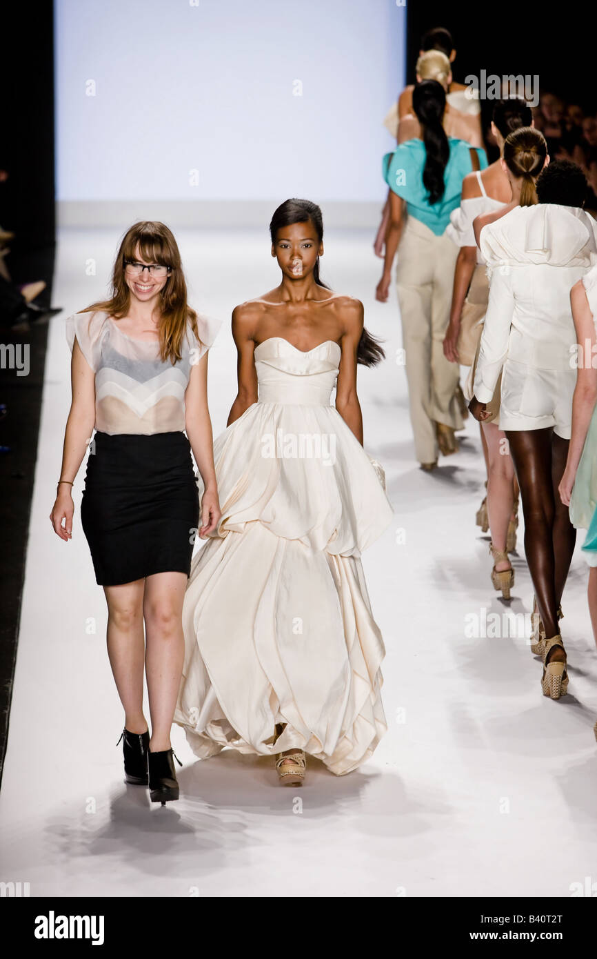 12 September 2008 — New York, USA: Project Runway contestant Leanne ...