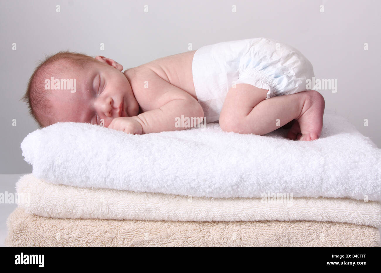 Baby Sleeping On Towel at Rae Johnson blog