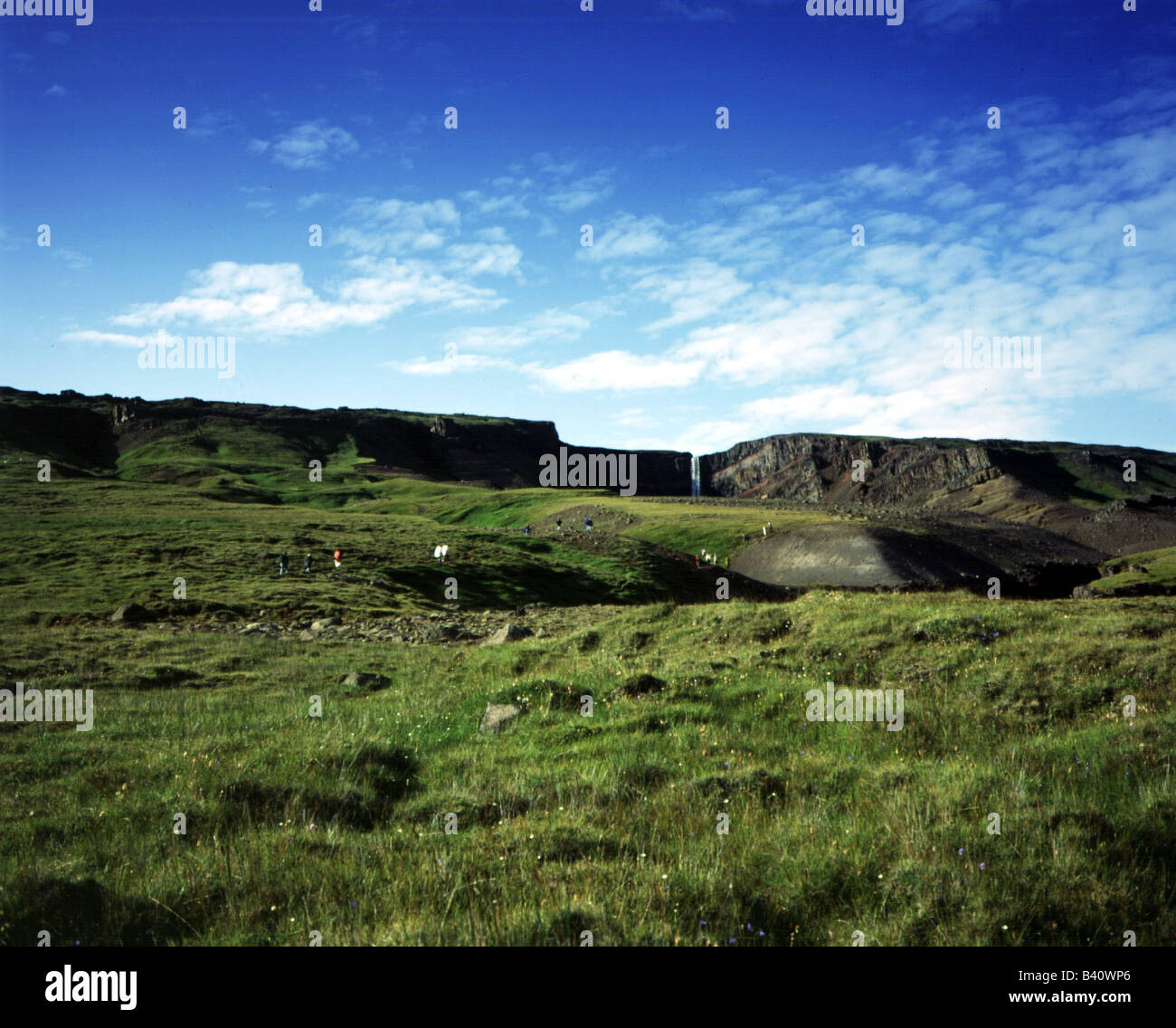 geography / travel, Iceland, tourist in landscape, landscapes ...