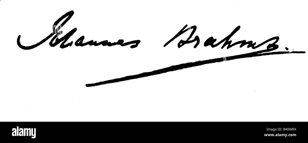 Johannes brahms hi-res stock photography and images - Alamy