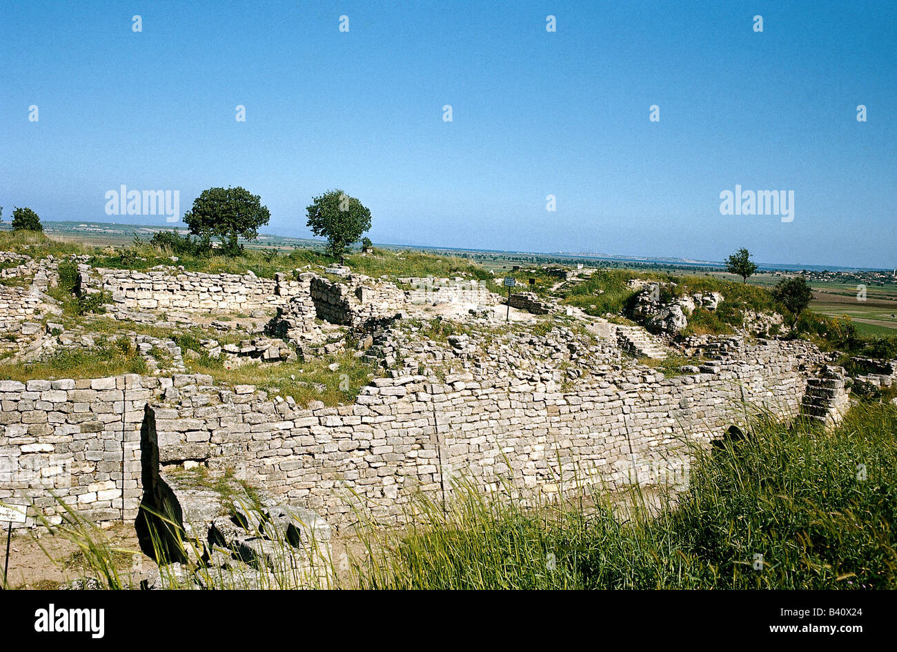 geography / travel, Turkey, Troy, castle in the east and southeast ...