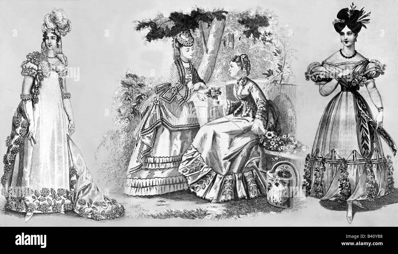 Ladies fashion historical hi-res stock photography and images - Alamy