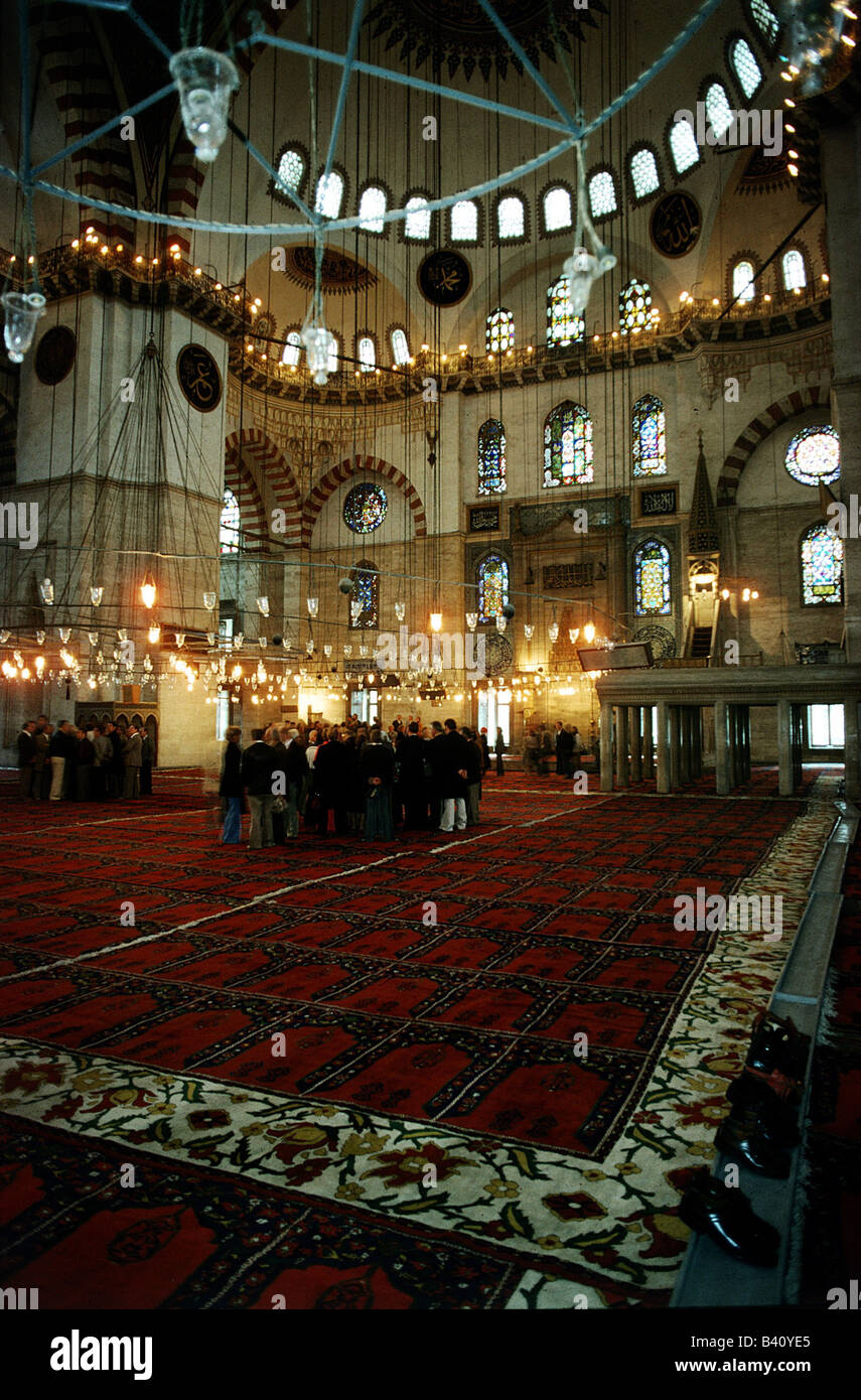 geography / travel, Turkey, Istanbul, mosques, mosques, Suleiman Mosque ...