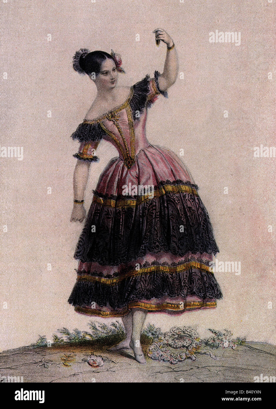 Ballet costume 19th century hi-res stock photography and images - Alamy
