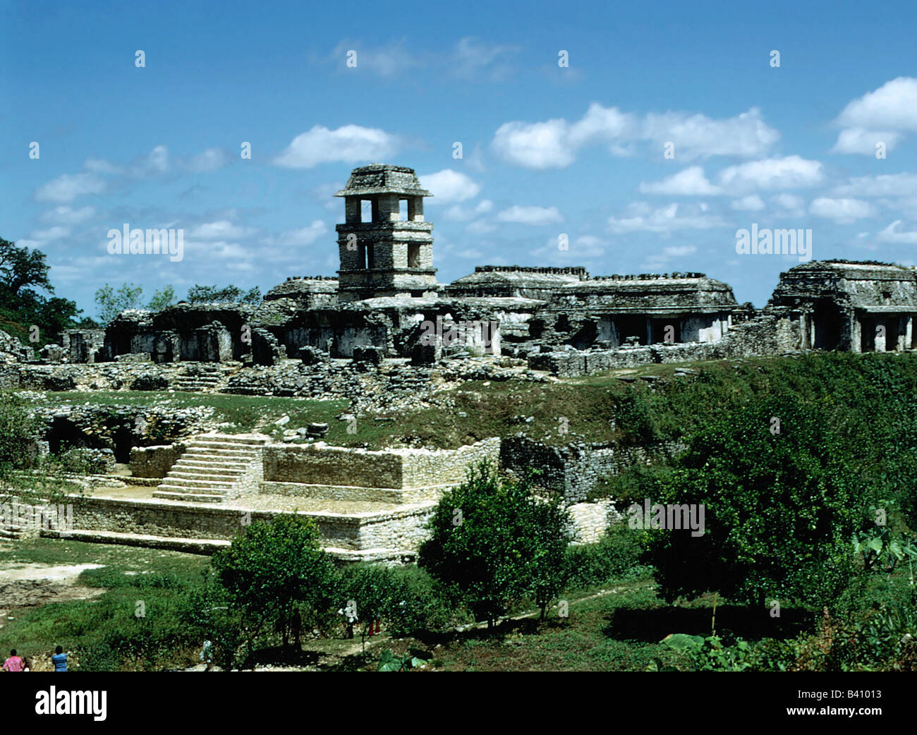 geography / travel, Mexico, Palenque, Maya town, built approx. 600 ...