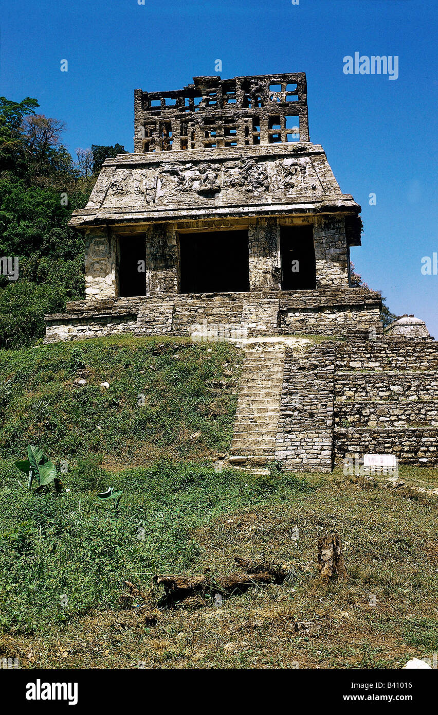 Templo del sol palenque mexico hi-res stock photography and images - Alamy