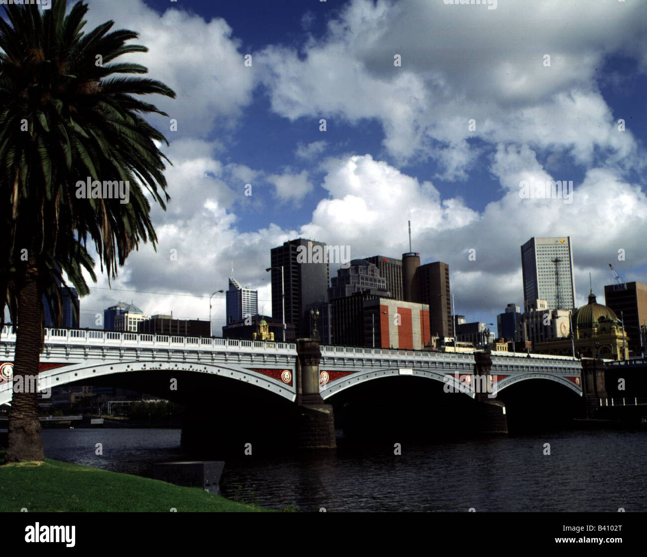 geography / travel, Australia, Victoria, Melbourne, Yarra River ...