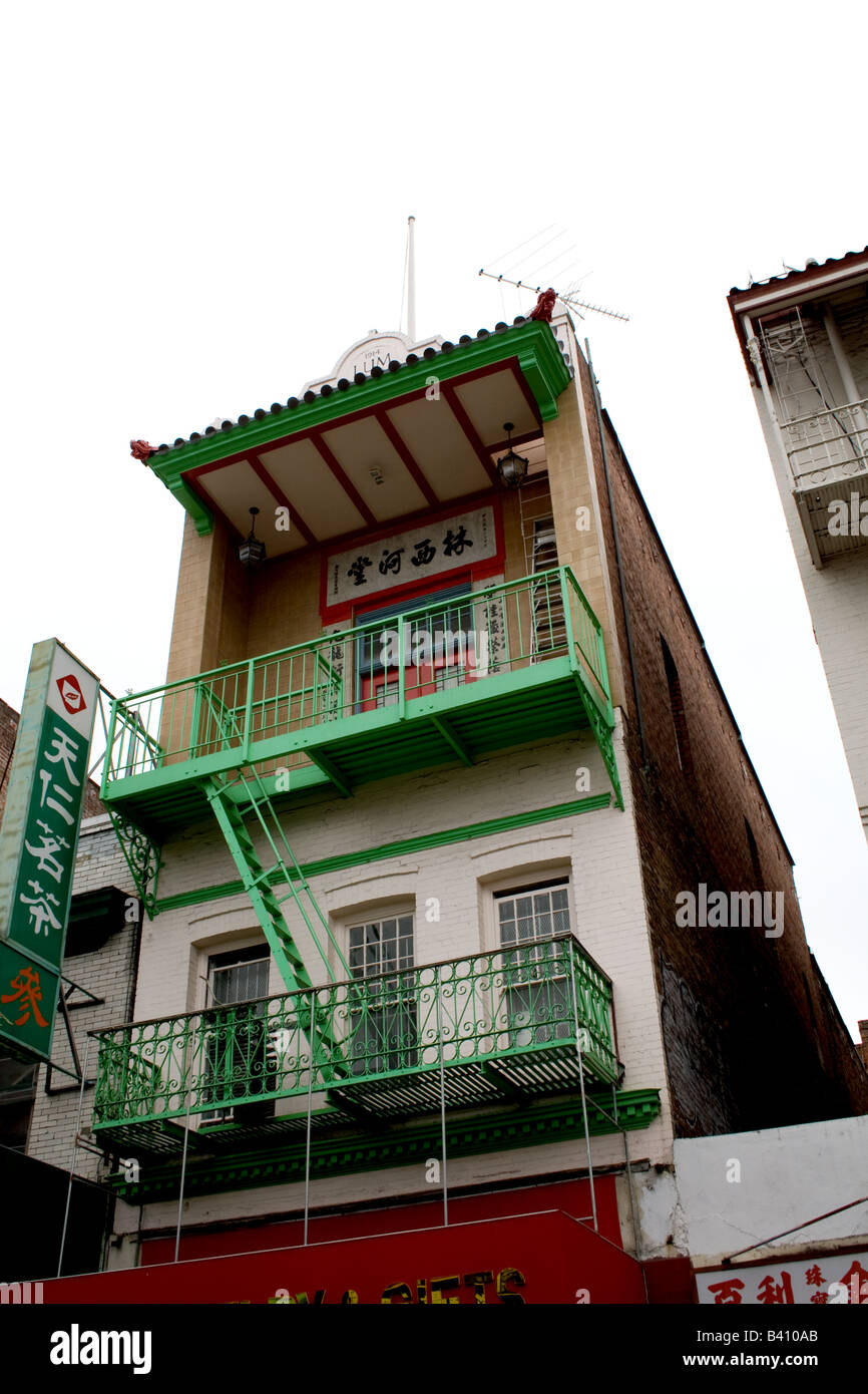 A building in Chinatown, San Francisco, California Stock Photo - Alamy