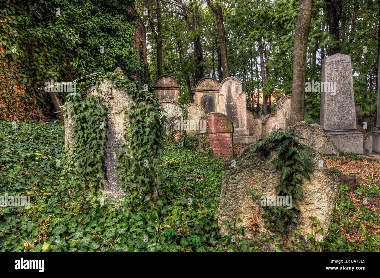 The Old Jewish cemetery at Kolin one of the oldest landmarks of that ...