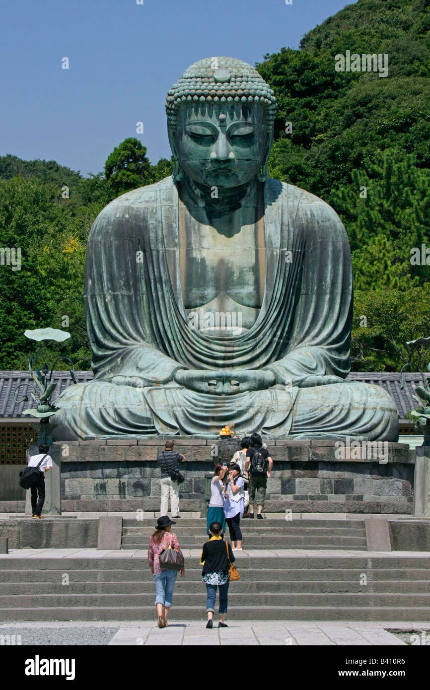 The Great Buddha of Kamakura Kanagawa Japan Stock Photo - Alamy