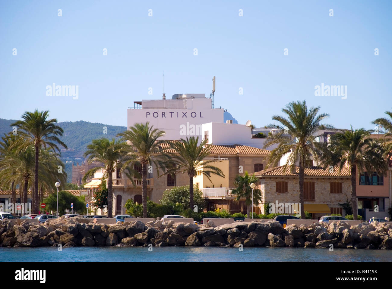 Portixol Mallorca Balearic Islands Spain View of the town Stock Photo ...