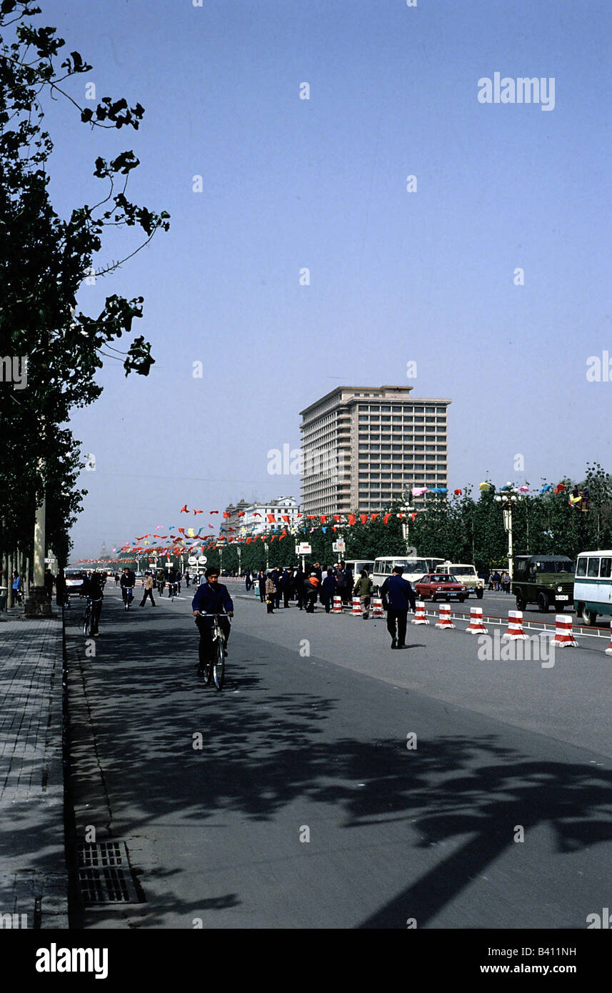 geography / travel, China, Beijing, buildings, architecture, Chang An ...