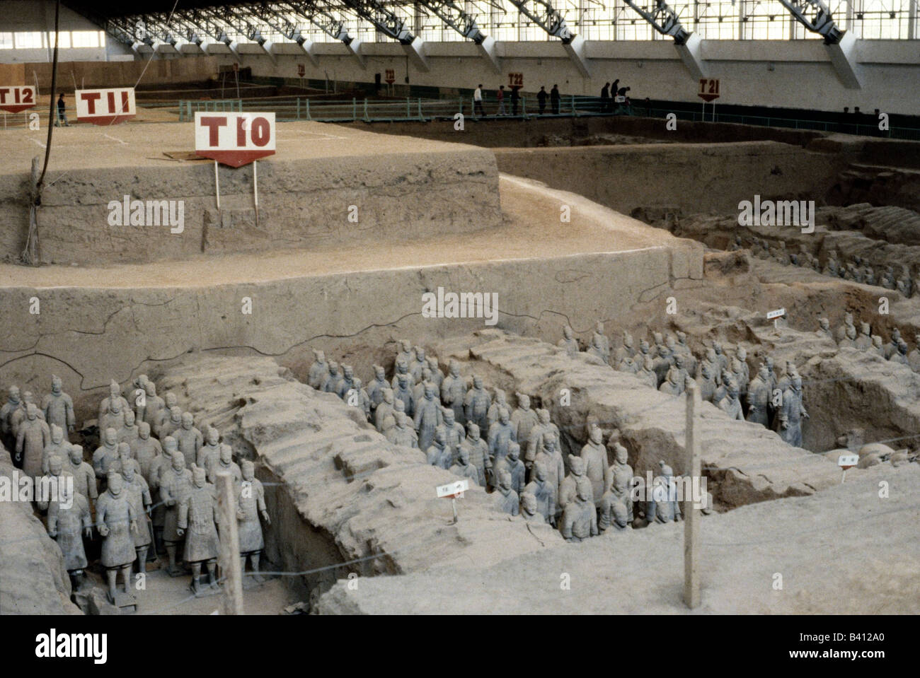 geography / travel, China, Xian, museum, stone army of emperor Qui ...
