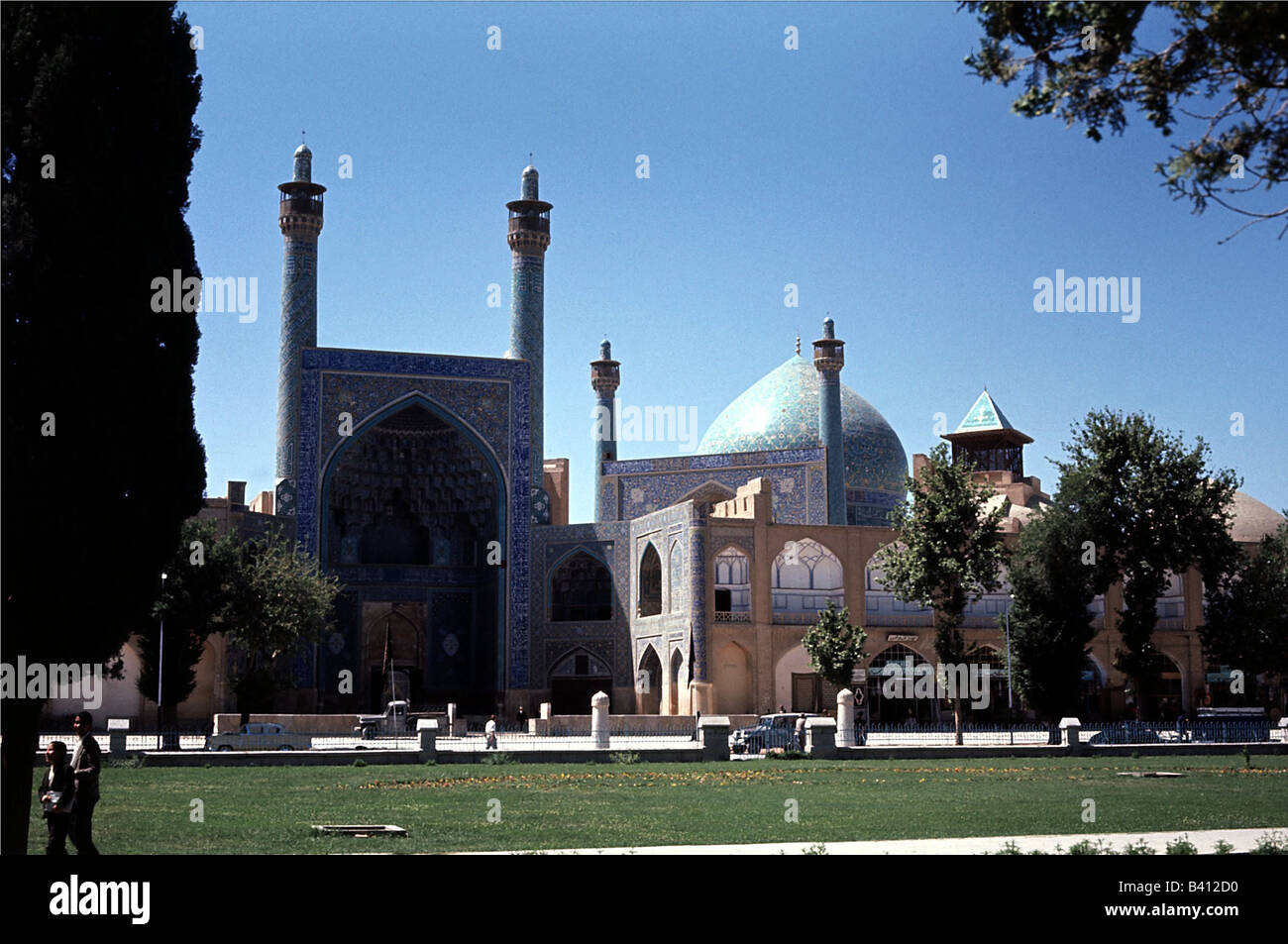 geography / travel, Iran, Isfahan, shah mosque, religion, Islam Stock ...