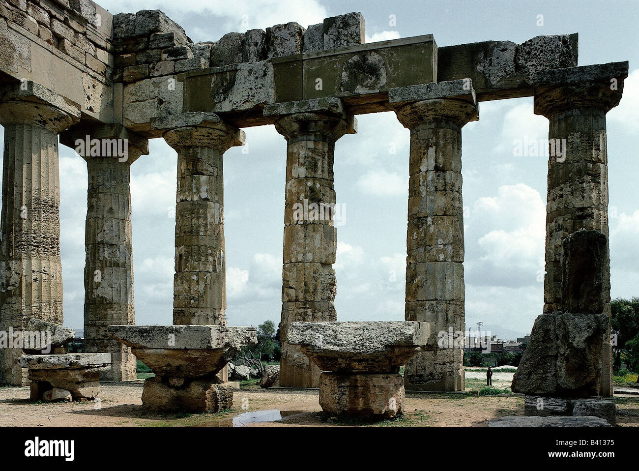 geography / travel, Italy, Sicily, Selinunte (Selinus), Greek colony ...