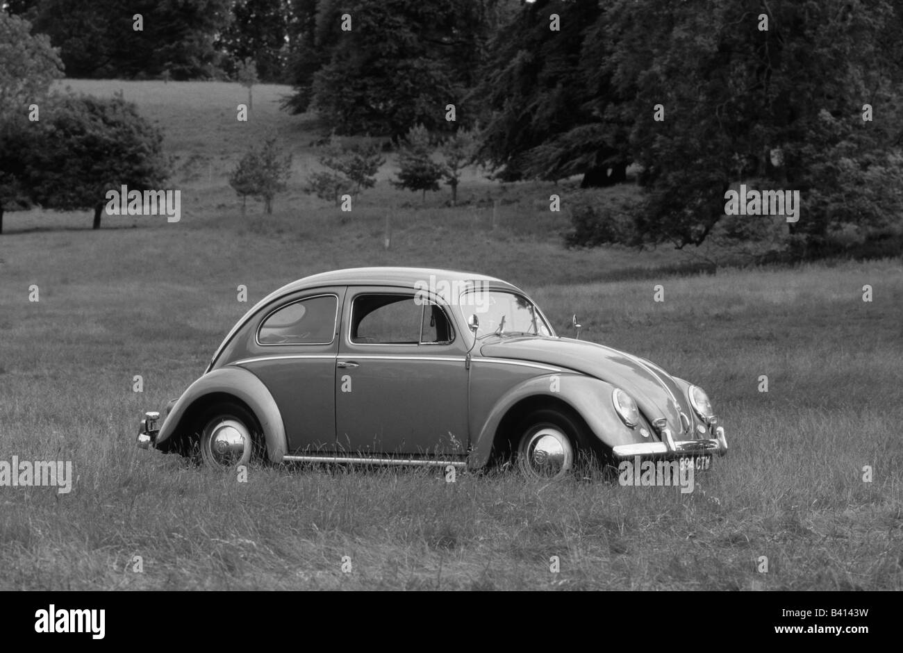 Volkswagen Beetle 1200 of 1955. car auto classic retro Stock Photo - Alamy