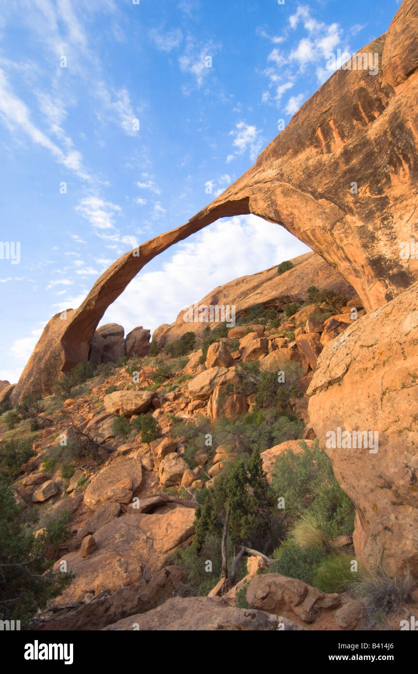 USA, Utah, Arches NP, Landscape Arch Stock Photo - Alamy
