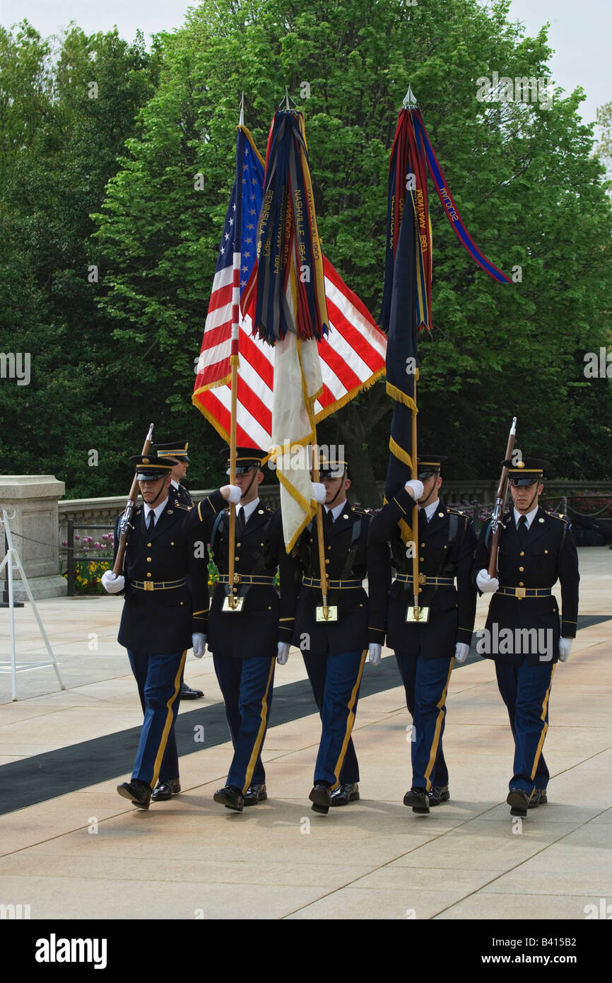 Honor guard marching hi-res stock photography and images - Alamy