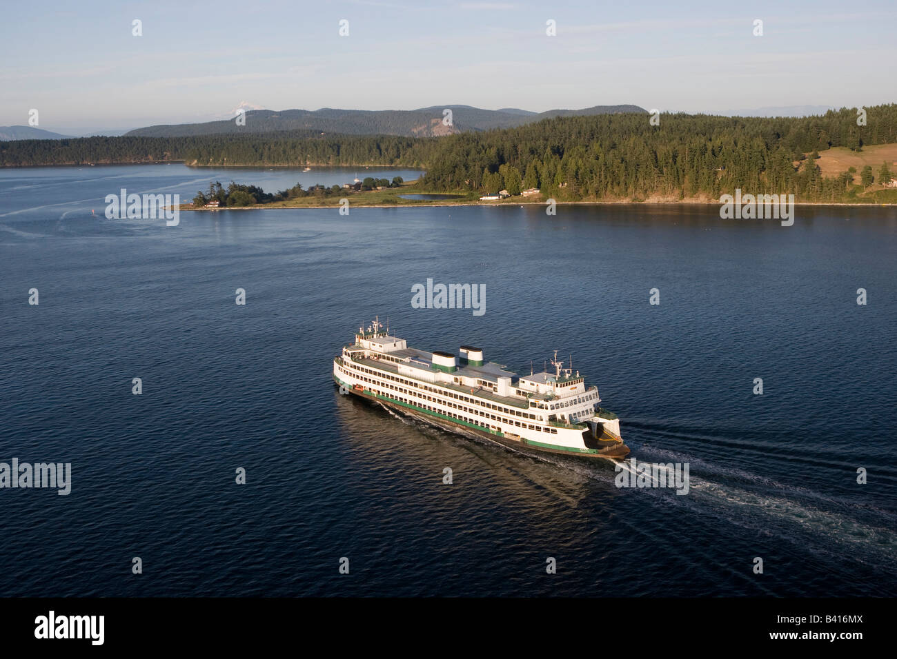 Aerial san juan islands washington hi-res stock photography and images ...