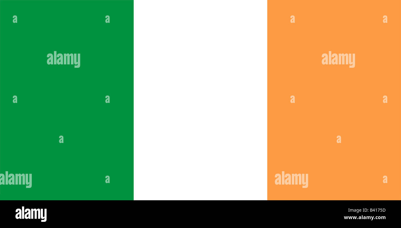 Ireland flag banner hi-res stock photography and images - Alamy