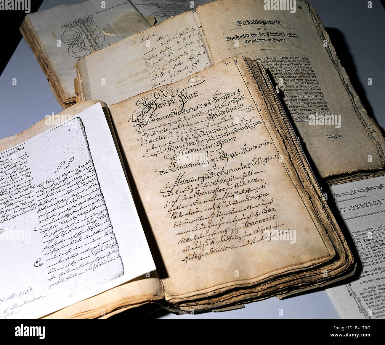geography / travel, Germany, Saxony, Freiberg, document of foundation ...
