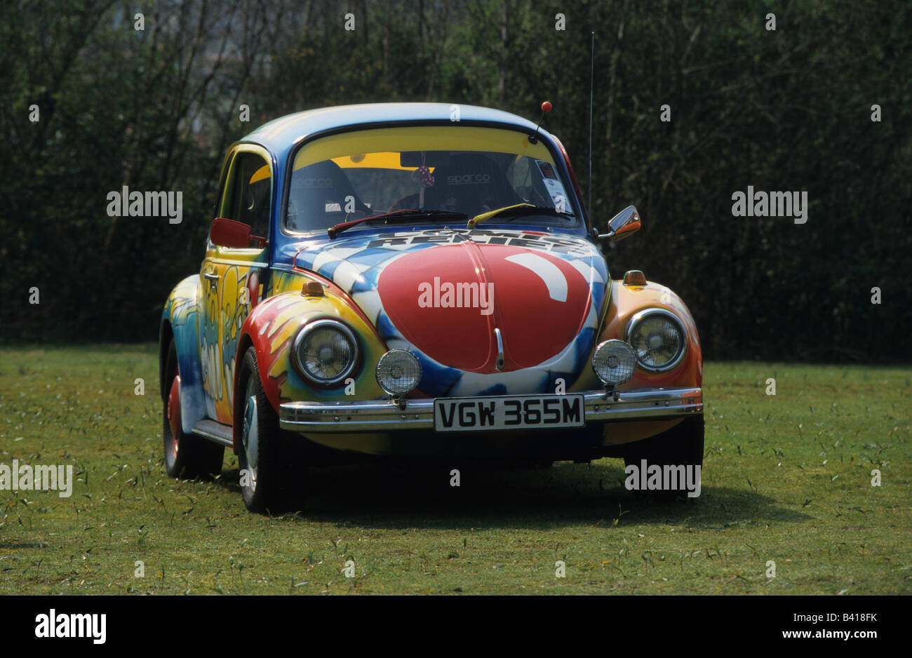 Volkswagen Beetle (Red Nose Day). car auto classic cool iconic Stock ...