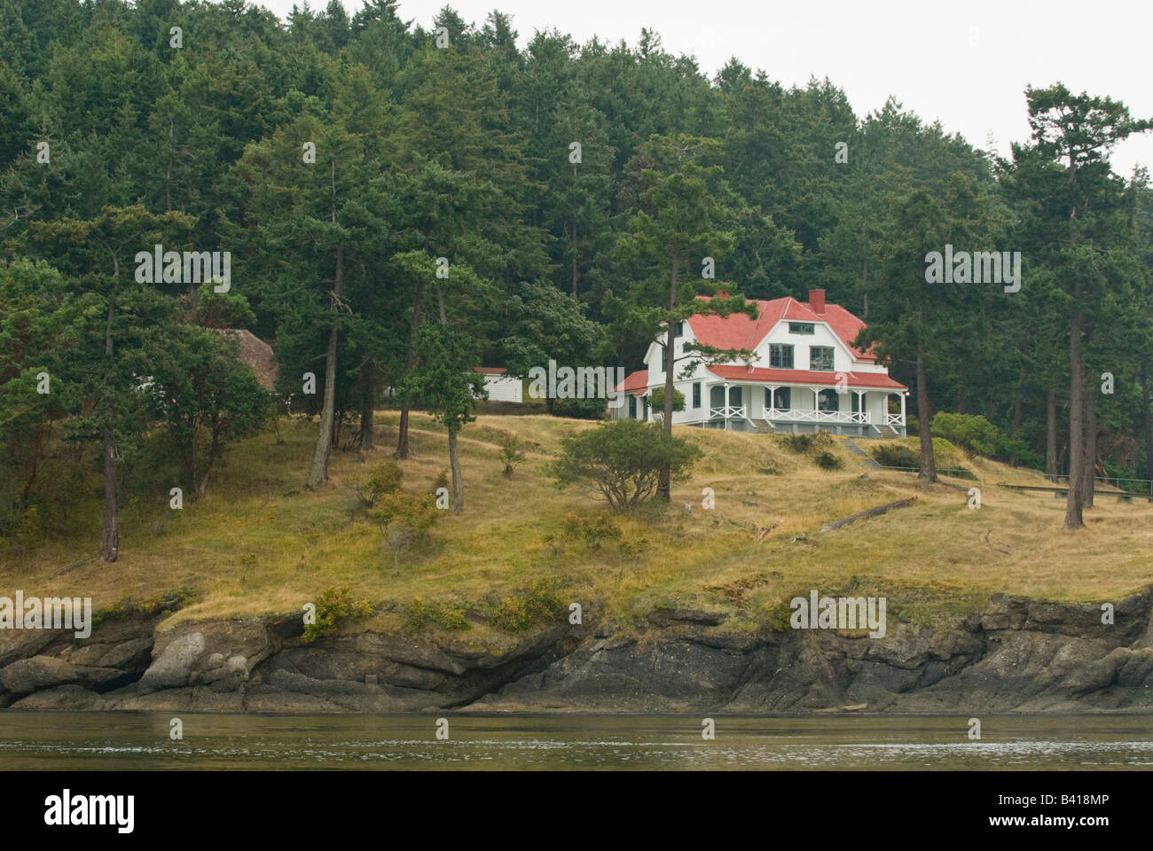 Stuart island washington lighthouse hi-res stock photography and images ...