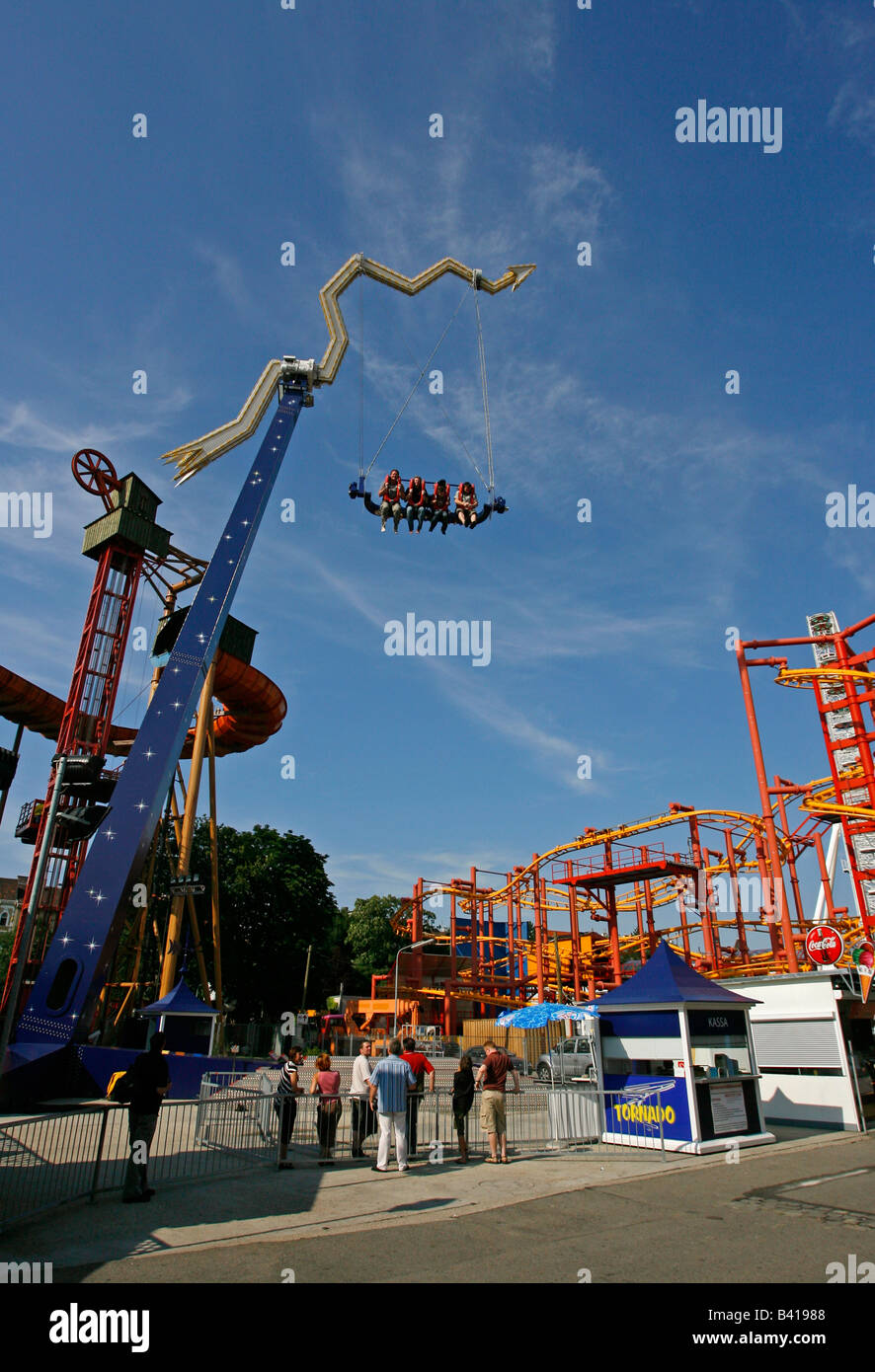 Ride at a funfair Stock Photo - Alamy