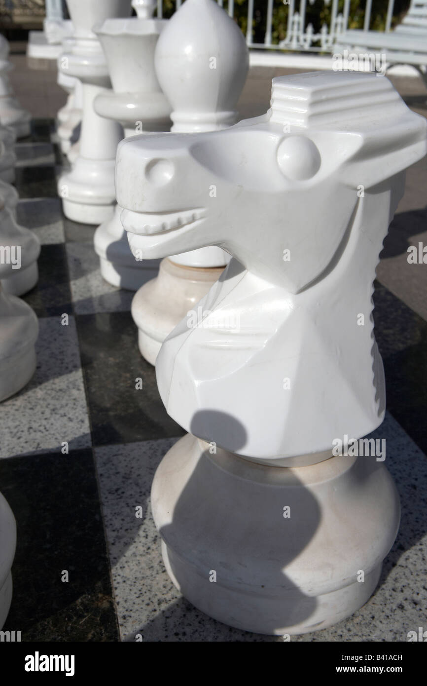 Large chess peice outdoor Stock Photo - Alamy
