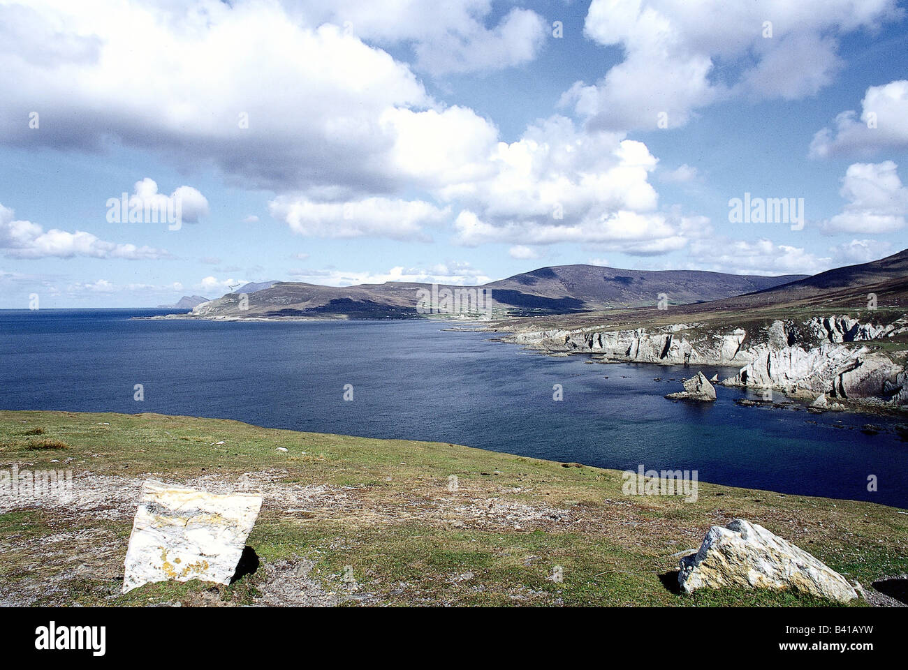 Cloud sky at the achilles head croaghaun hi-res stock photography and ...