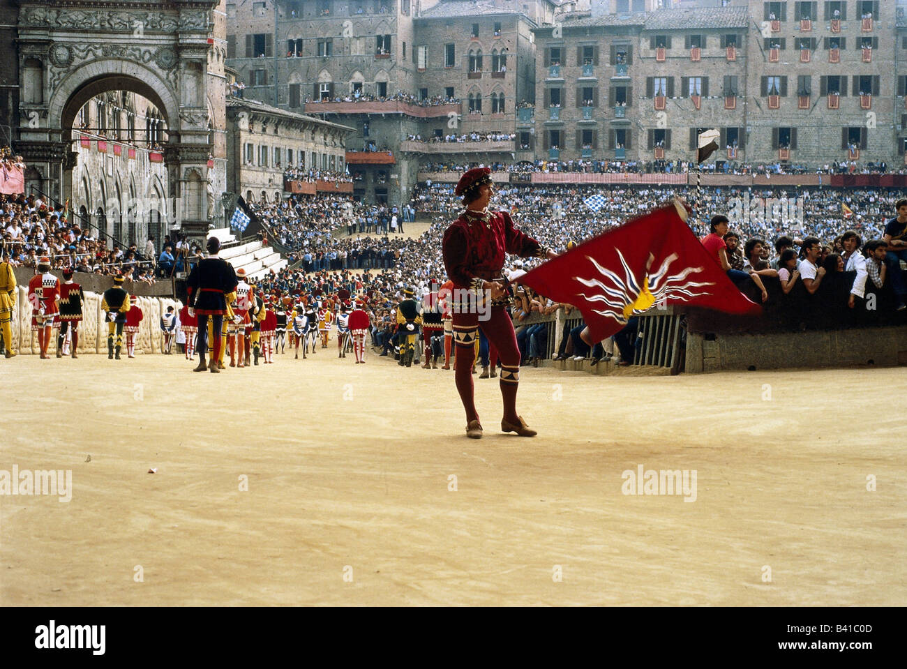 Palio sienna horse hi-res stock photography and images - Alamy