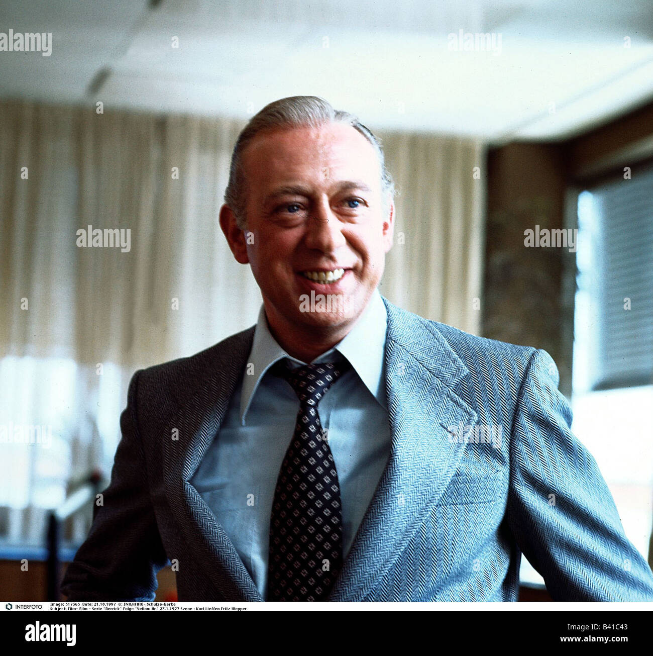 Tappert, Horst, 26.5.1923 - 13.12.2008, German actor, portrait, TV ...