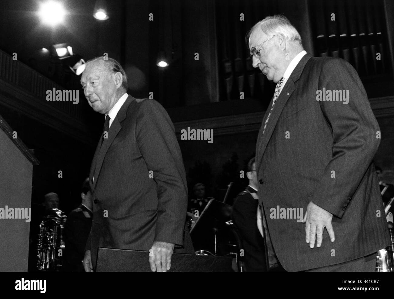 Helmut kohl 1994 Black and White Stock Photos & Images - Alamy