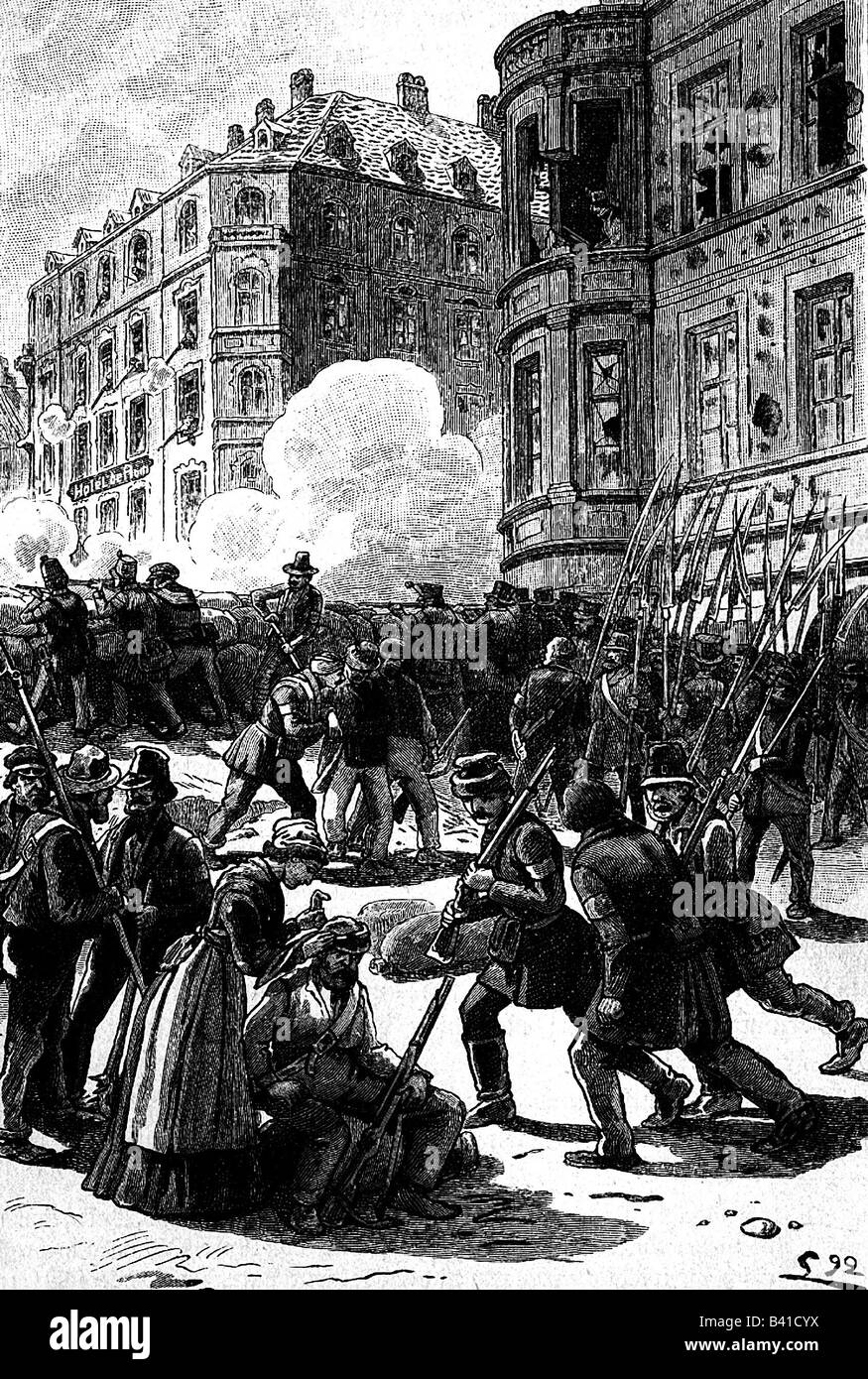 Events Revolutions 1848 1849 Germany Stock Photos & Events Revolutions ...