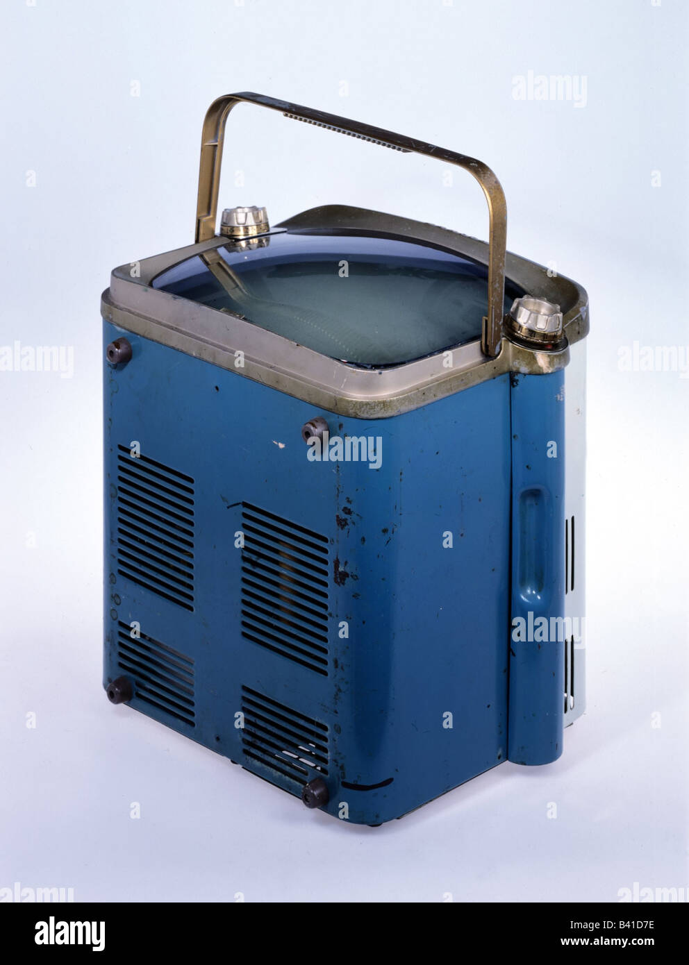 broadcast, television, TV sets, portable TV by Zenith, USA, 1956 Stock ...