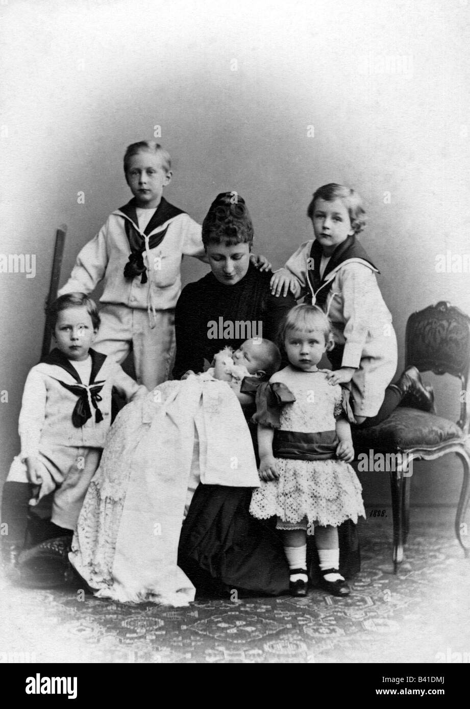 Auguste Victoria, 22.10.1858 - 11.4.1921, German Empress, wife of ...