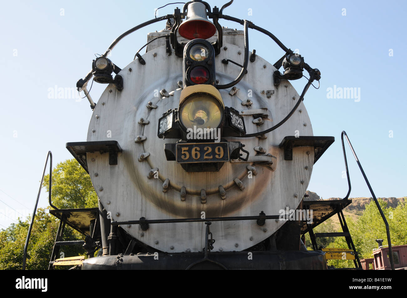 Chicago Burlington and Quincy class 05-A 4-8-4, built 1940 Stock Photo ...