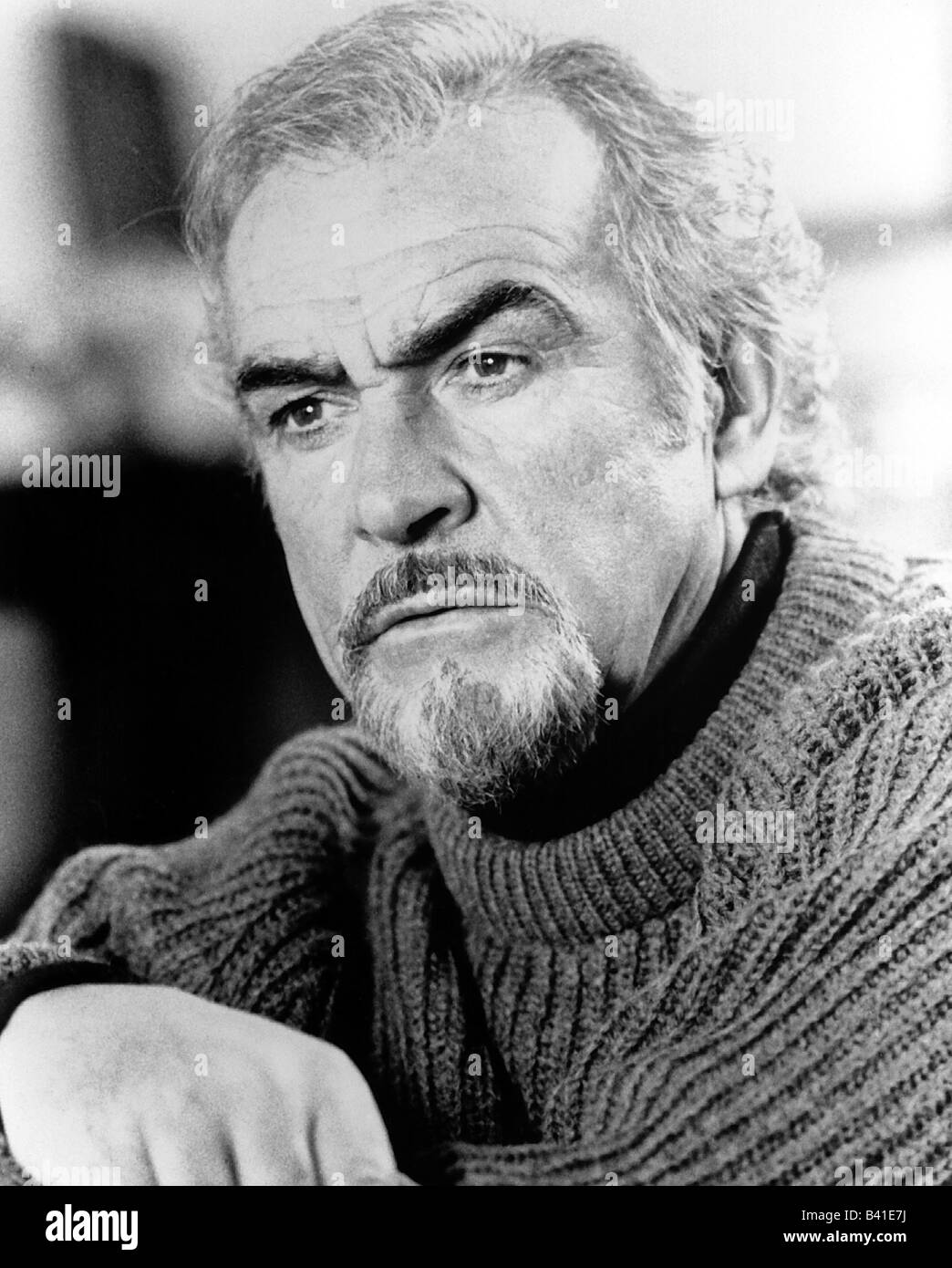 Connery, Sean James, * 25.8.1930, British actor, portrait, 1980s, 80s ...
