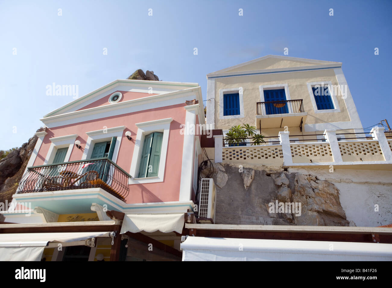 Yialos, Symi, Rhodes, Greece Stock Photo - Alamy