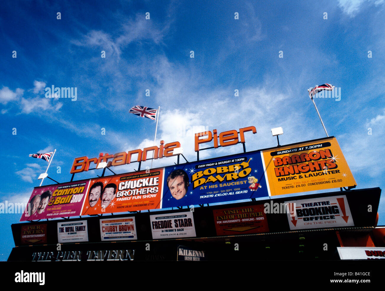 Britannia Pier, Marine Parade, Great Yarmouth, Norfolk, Britain - 1998 ...