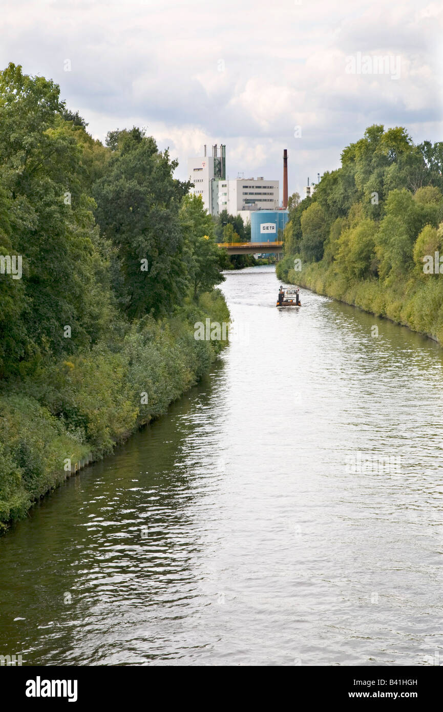 Canal germany pollution hi-res stock photography and images - Alamy
