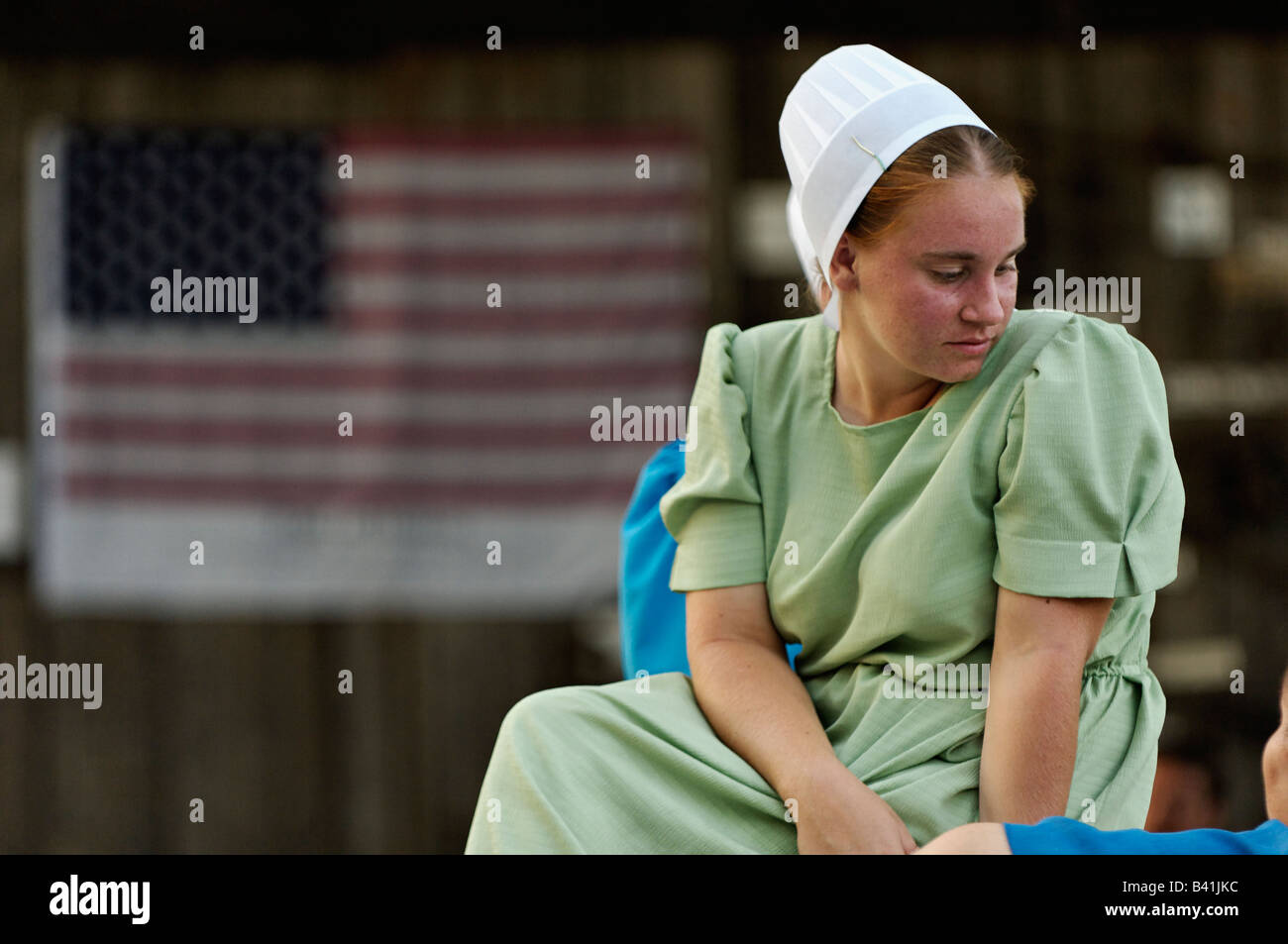 Mennonite teen hi-res stock photography and images - Alamy