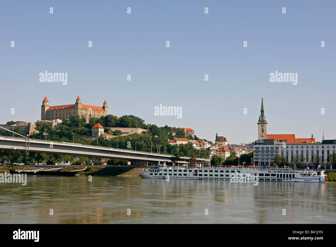 River bratislava hi-res stock photography and images - Alamy