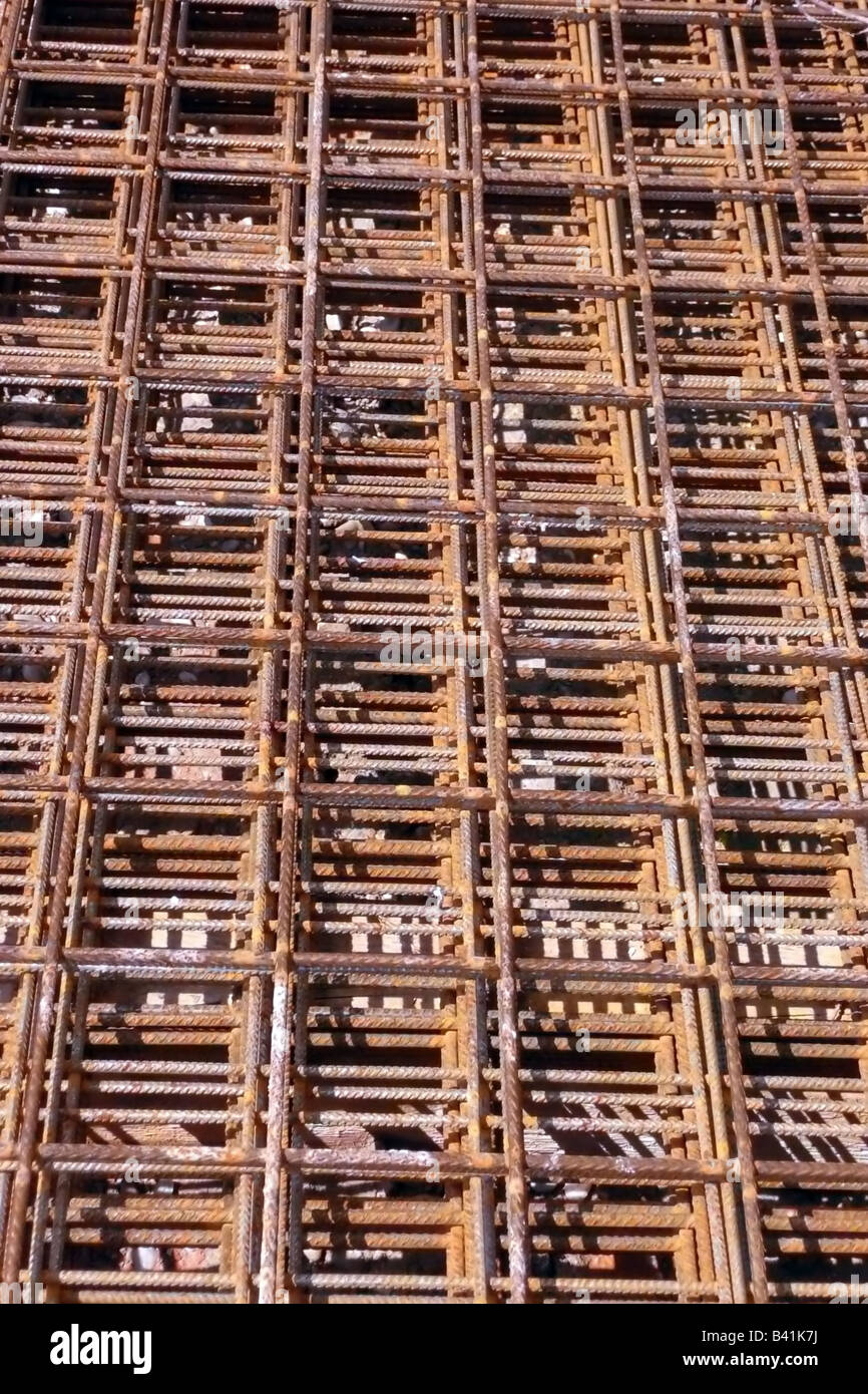 Structural steel grid Stock Photo - Alamy