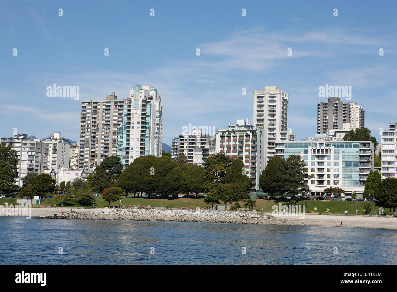 English Bay Vancouver BC Stock Photo - Alamy
