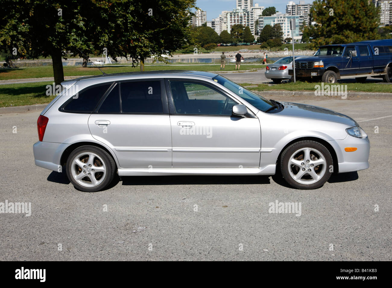 mazda protoge 5 Stock Photo - Alamy