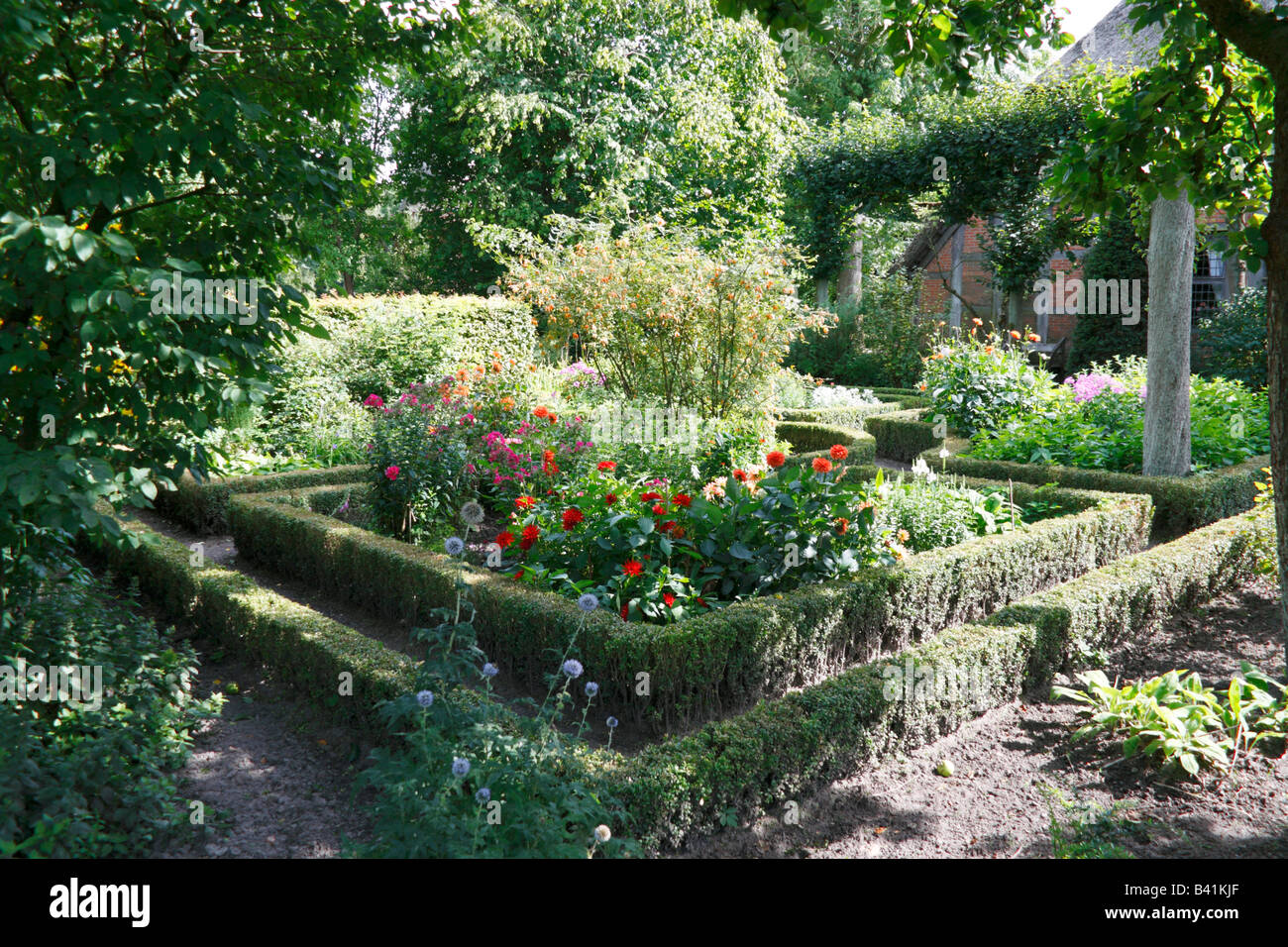 Rectangular Flower Garden