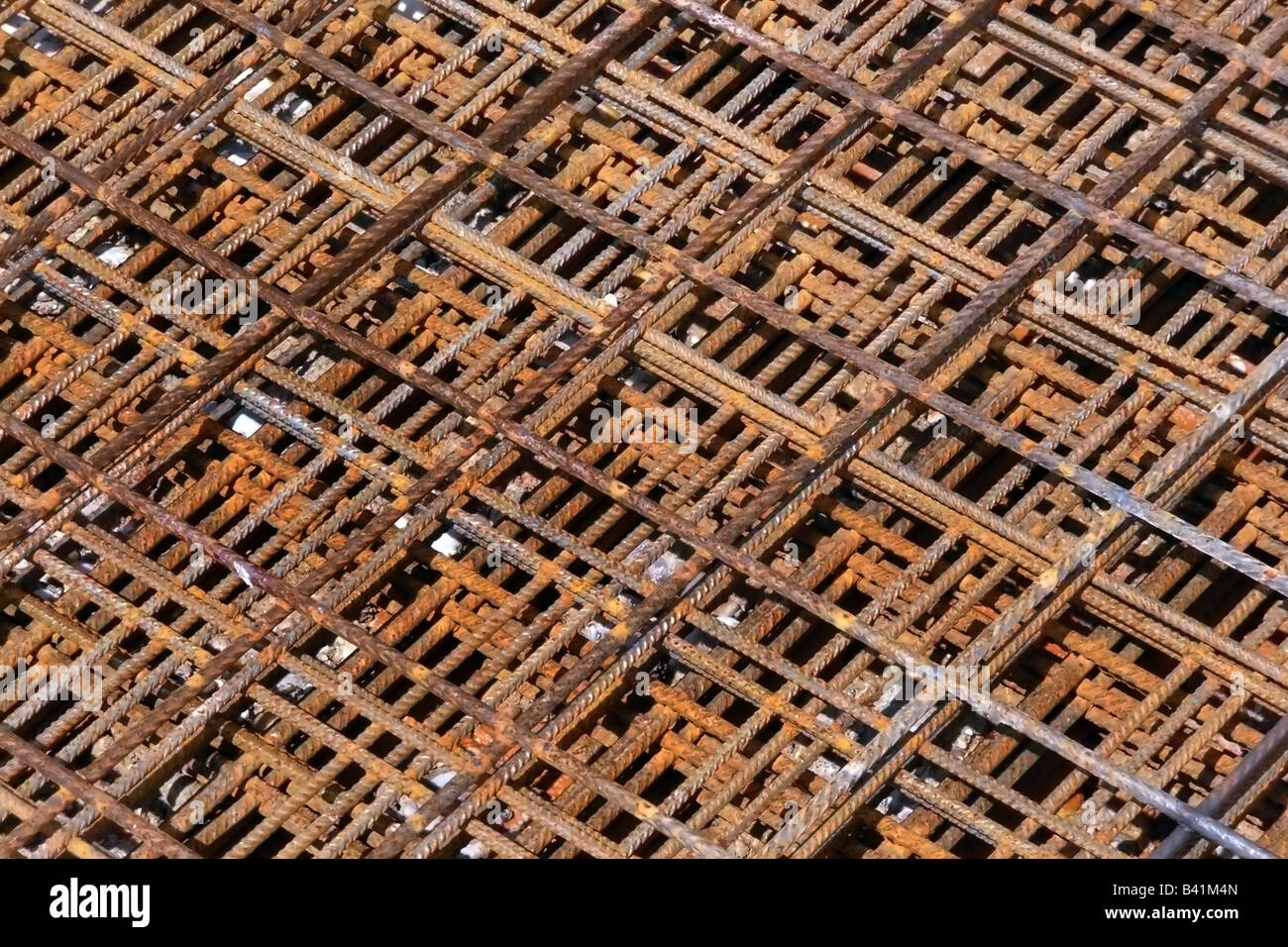 Structural steel grid Stock Photo - Alamy