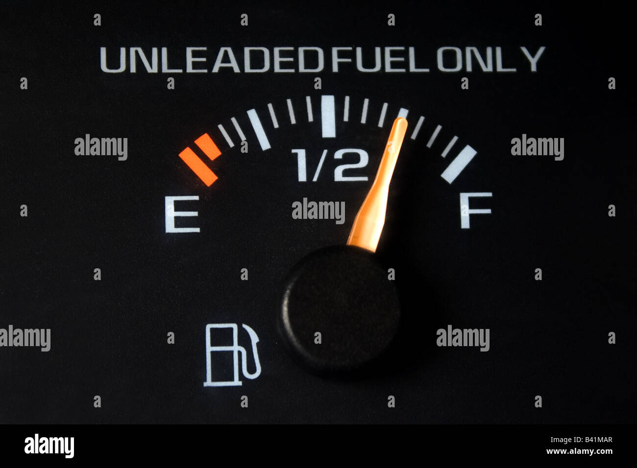 Fuel gauge on car dashboard hi-res stock photography and images - Alamy